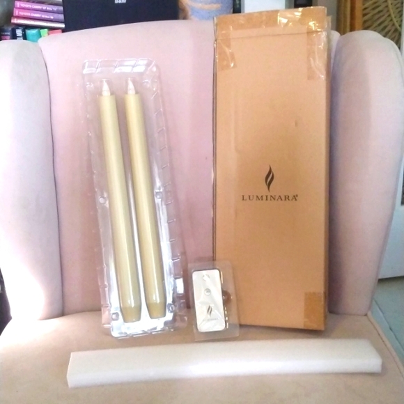Luminara | Accents | Luminara V2 Taper Candles With Remote New In Box ...